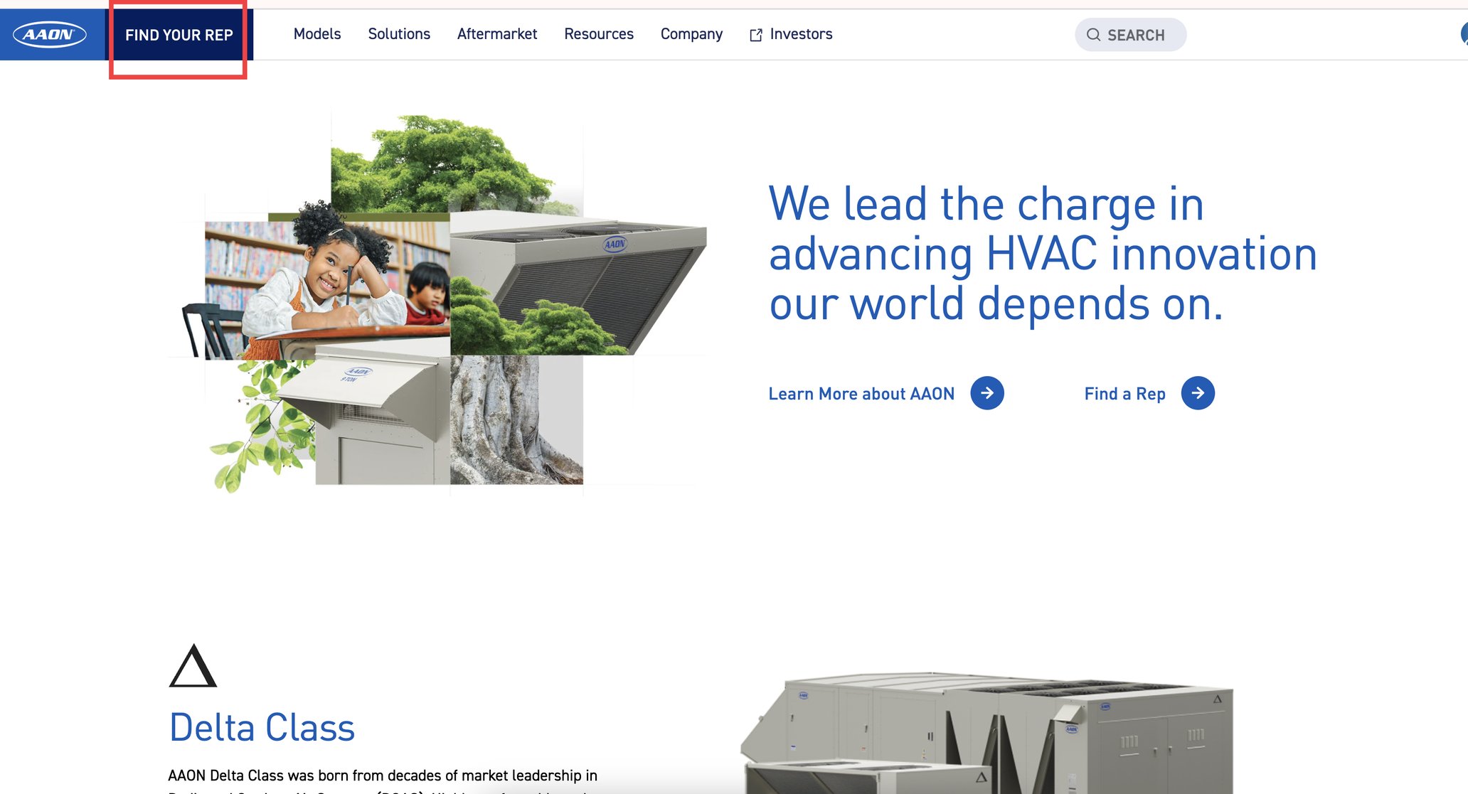 How to Contact or Locate Your Local AAON Representative