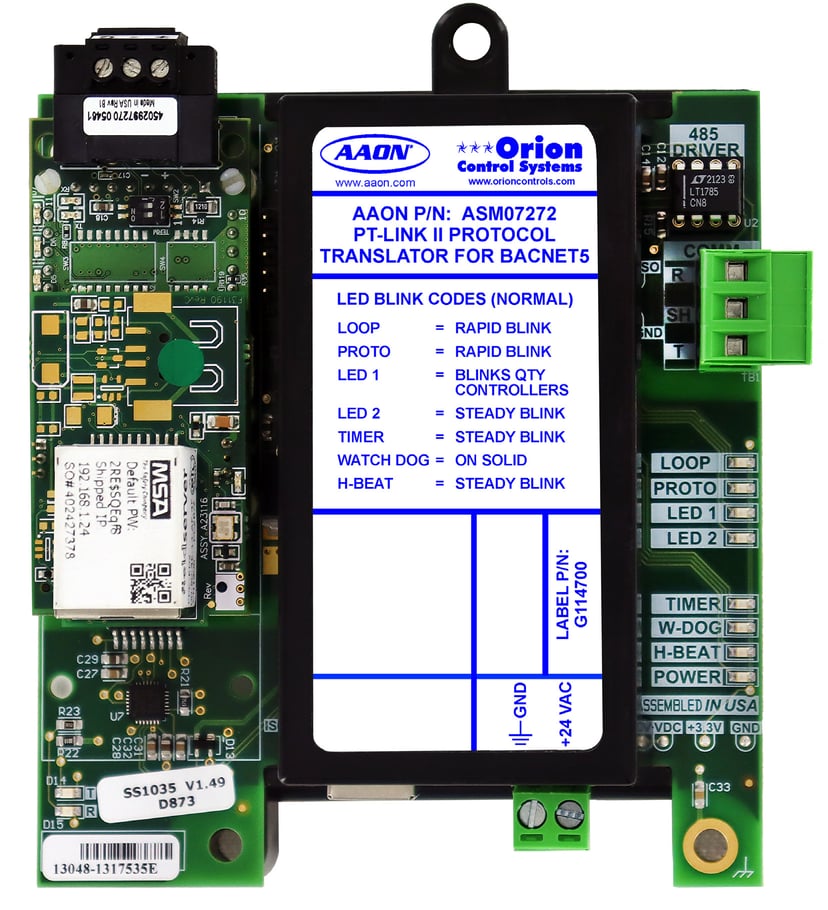 HVAC Communication Devices | Products | AAON
