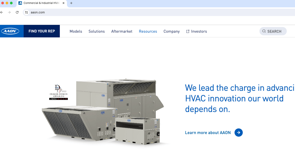 Where can I find AAON Revit files?